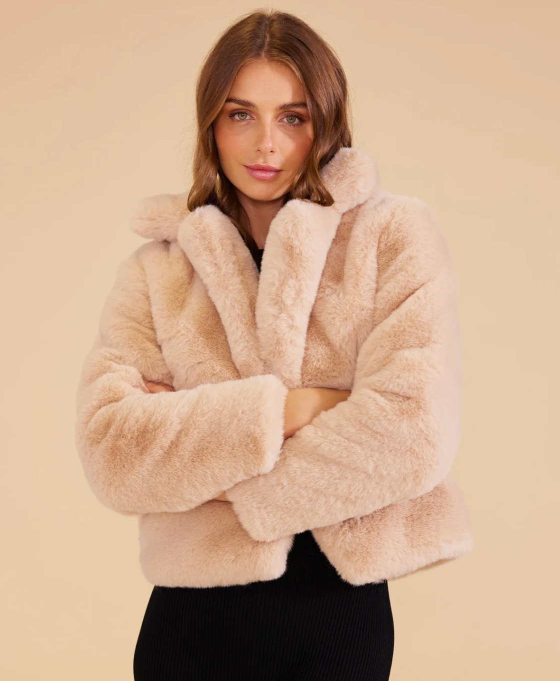 MINKPINK Raquel Faux Fur Jacket | Sunne Boutique